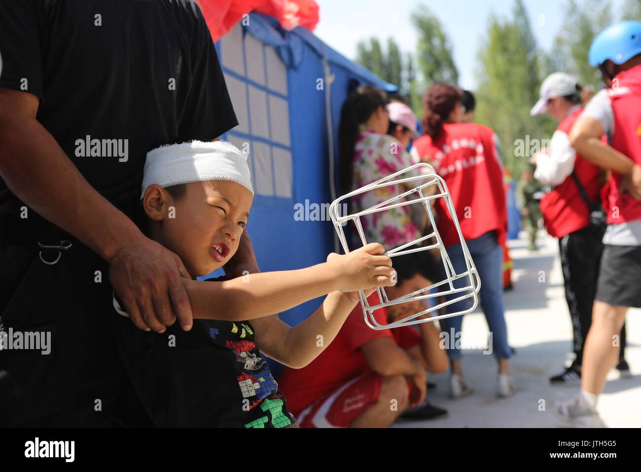 Jinghe, China's Xinjiang Uygur Autonomous Region. 9th Aug, 2017. An ...