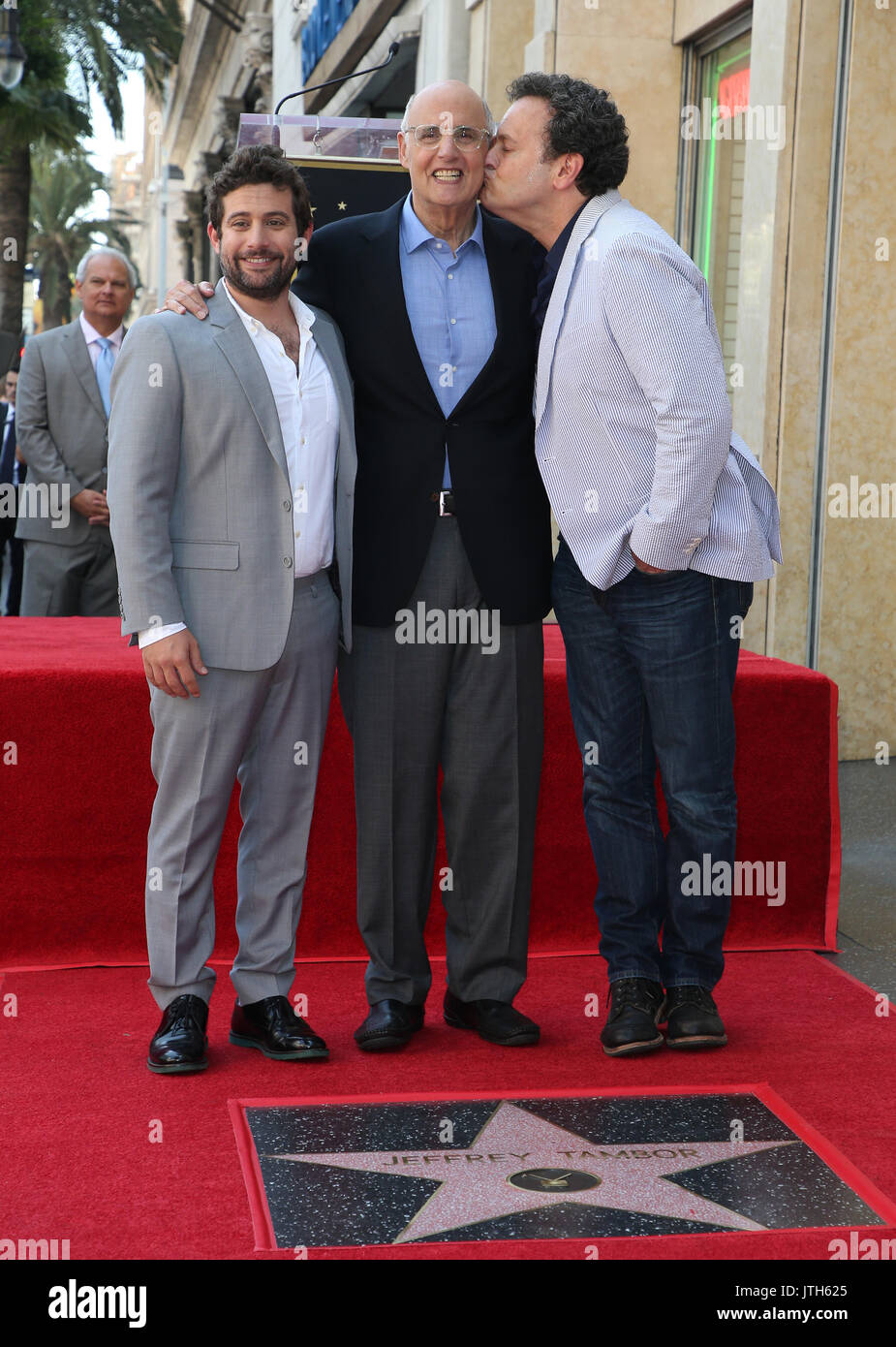 Hollywood, Ca. 8th Aug, 2017. Joe Lewis, Jeffrey Tambor, Mitchell ...
