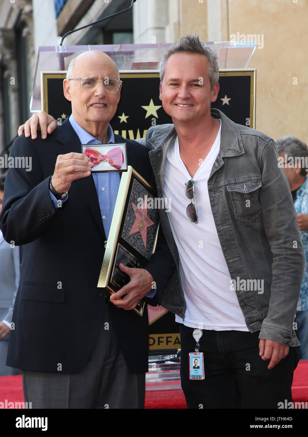 Hollywood, Ca. 8th Aug, 2017. Rob Price, Jeffrey Tambor, at Jeffrey ...