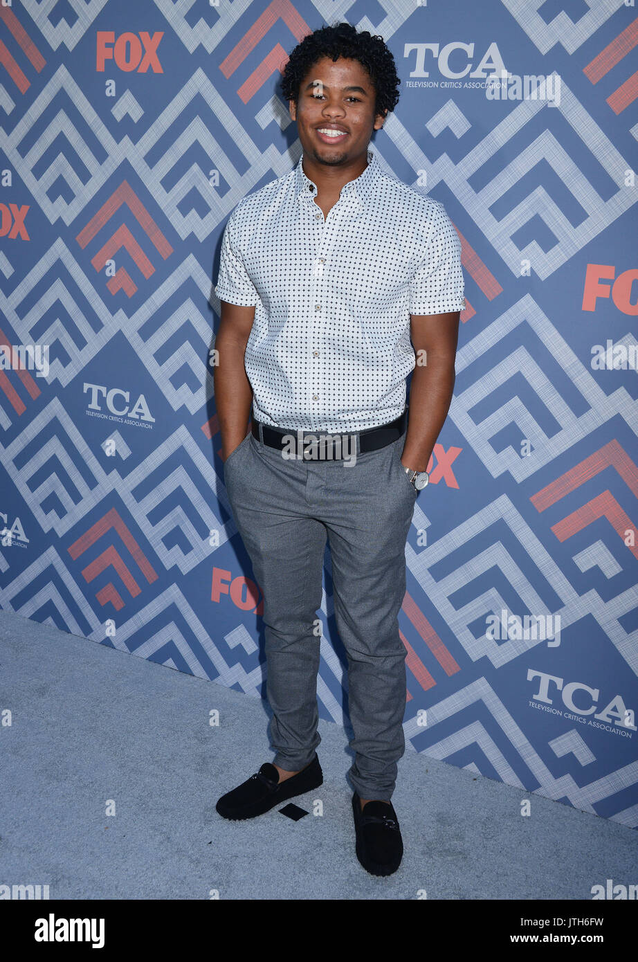 Los Angeles, California, USA. 08th Aug, 2017. Isaiah John 060 arriving ...