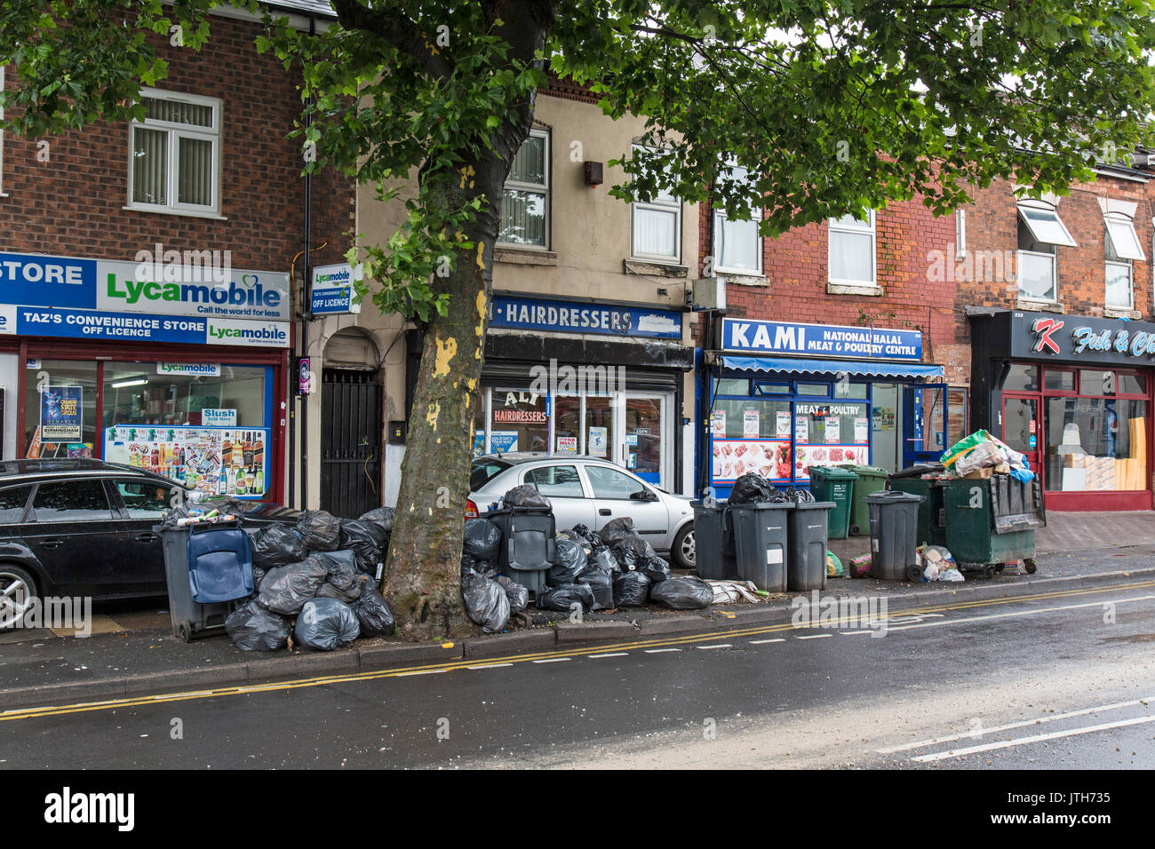 Birmingham waste collection hi-res stock photography and images - Alamy