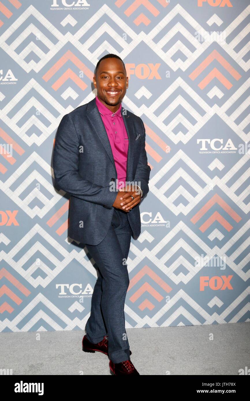 Los Angeles, CA, USA. 8th Aug, 2017. J Lee at arrivals for Fox TCA ...