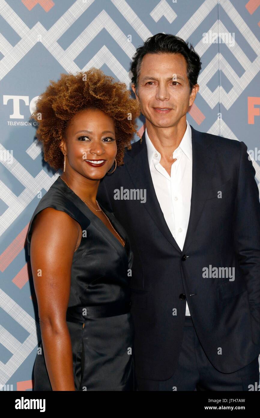 Los Angeles, CA, USA. 8th Aug, 2017. Karin Gist, Benjamin Bratt at ...