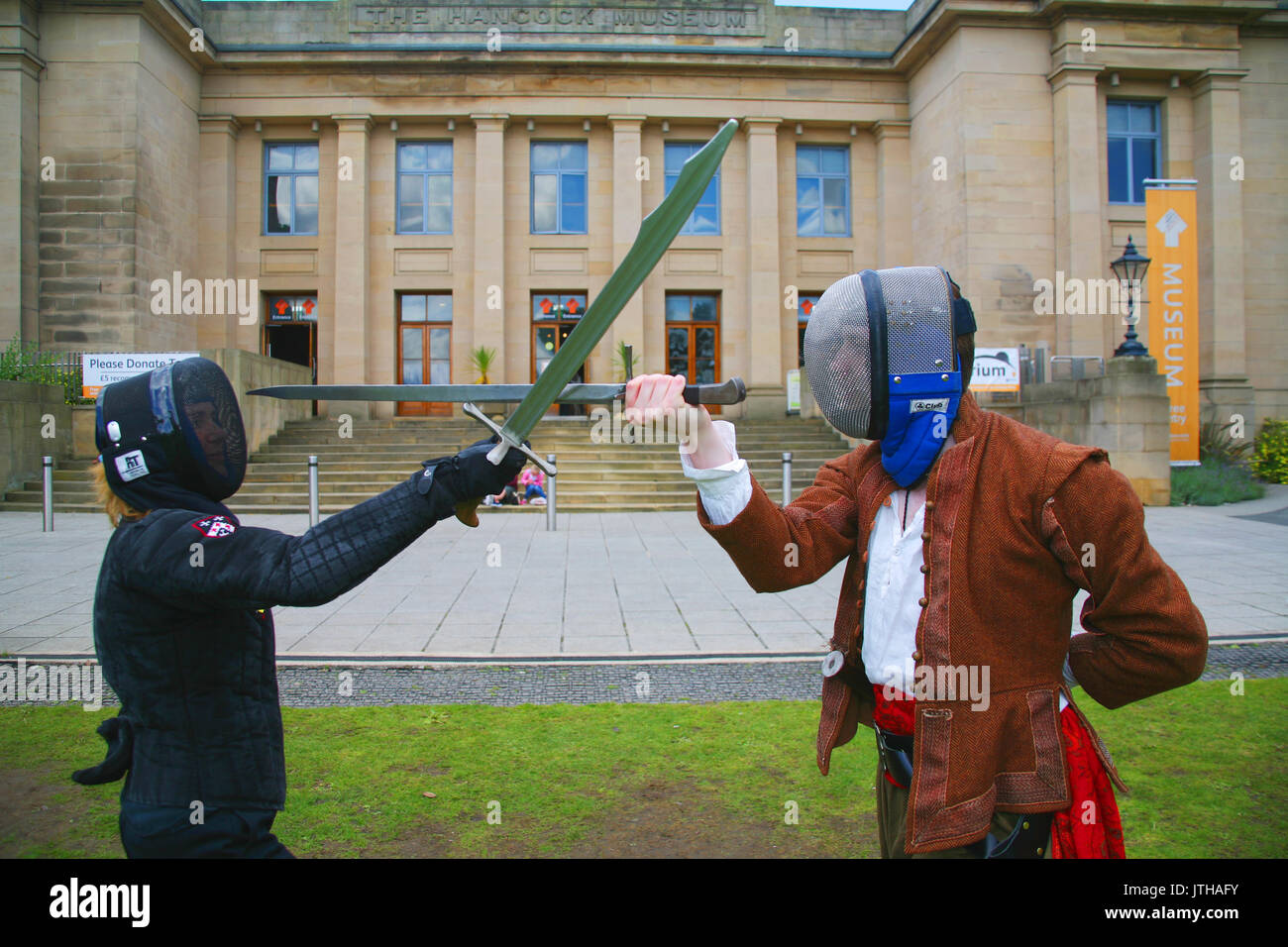Medieval Costume Sword Fighting by Hotspur school of defence, Great ...