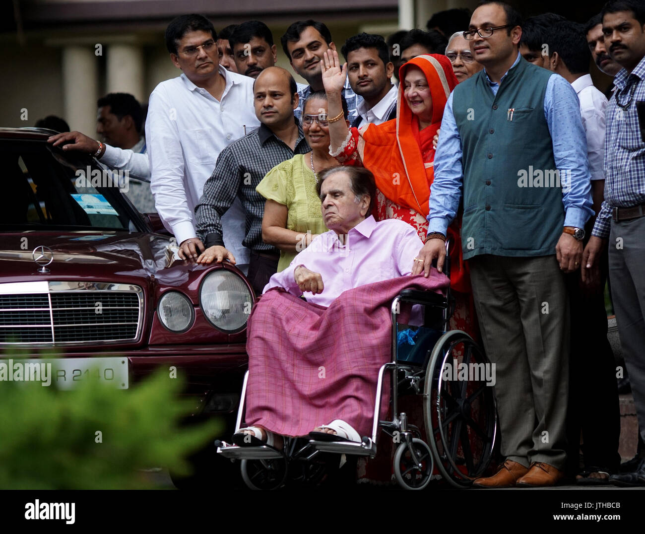 Mumbai, India. 9th August, 2017. 94-year-old veteran Bollywood actor ...