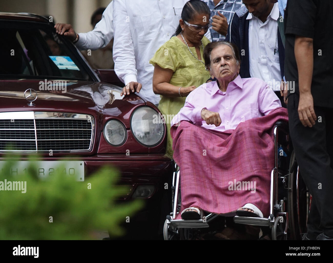 Mumbai, India. 9th August, 2017. 94-year-old veteran Bollywood actor ...