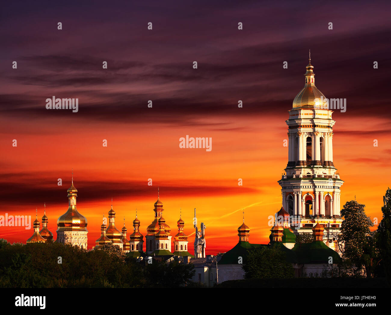 Orthodox kyiv pechersk lavra monastery hi-res stock photography and ...