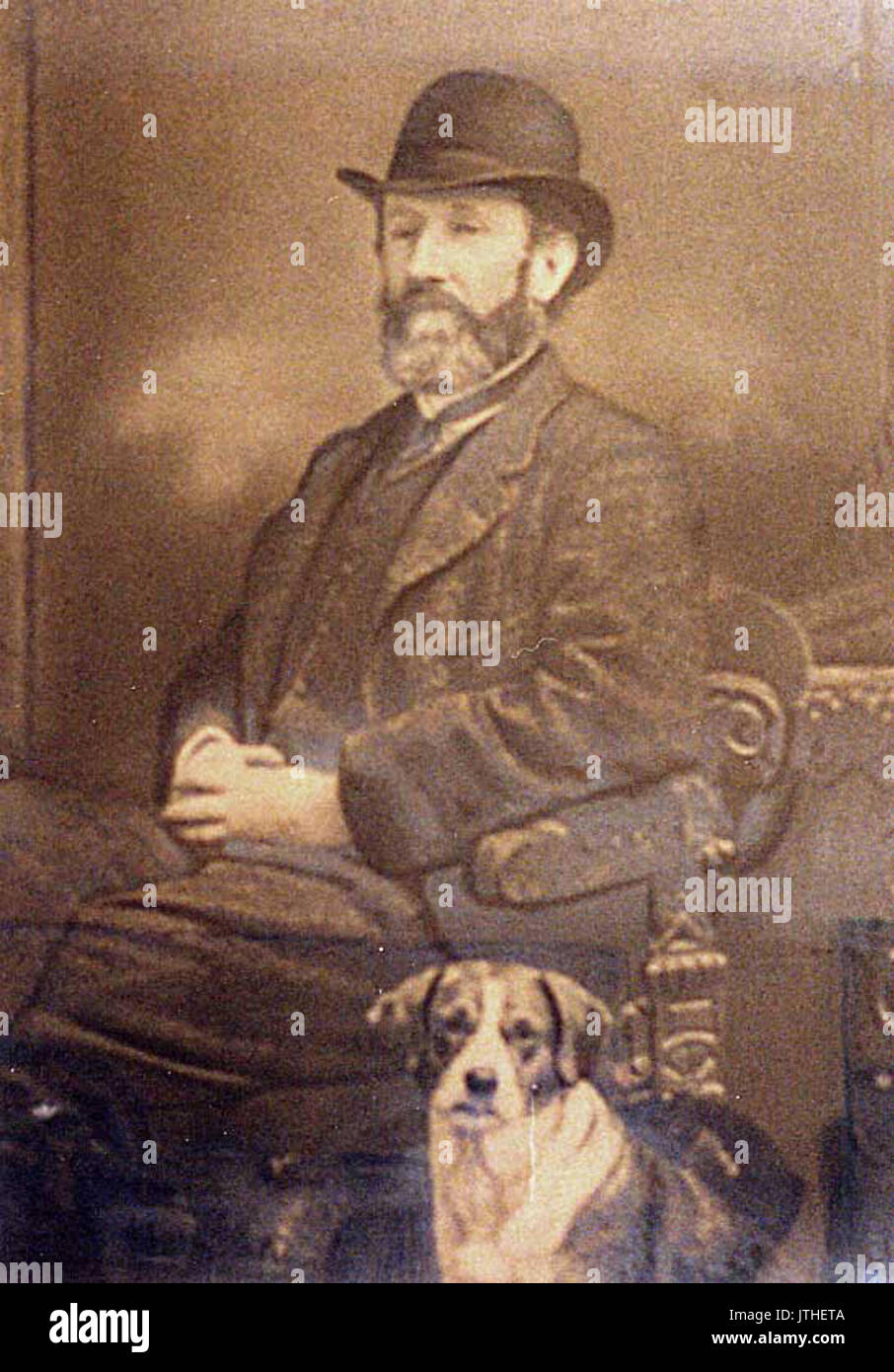 Sir John Cowell Stepney Stock Photo - Alamy