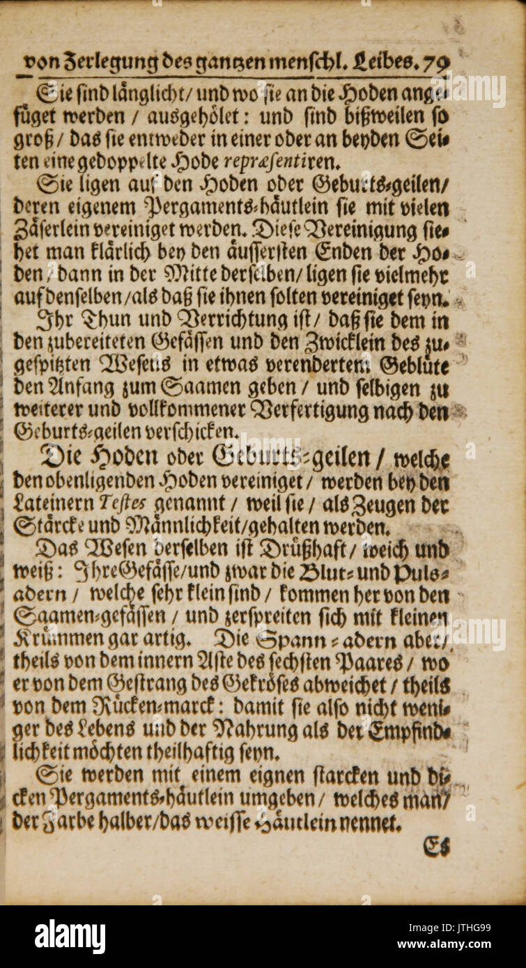 Wesling Kuenstliche Zerlegung 099 Stock Photo - Alamy