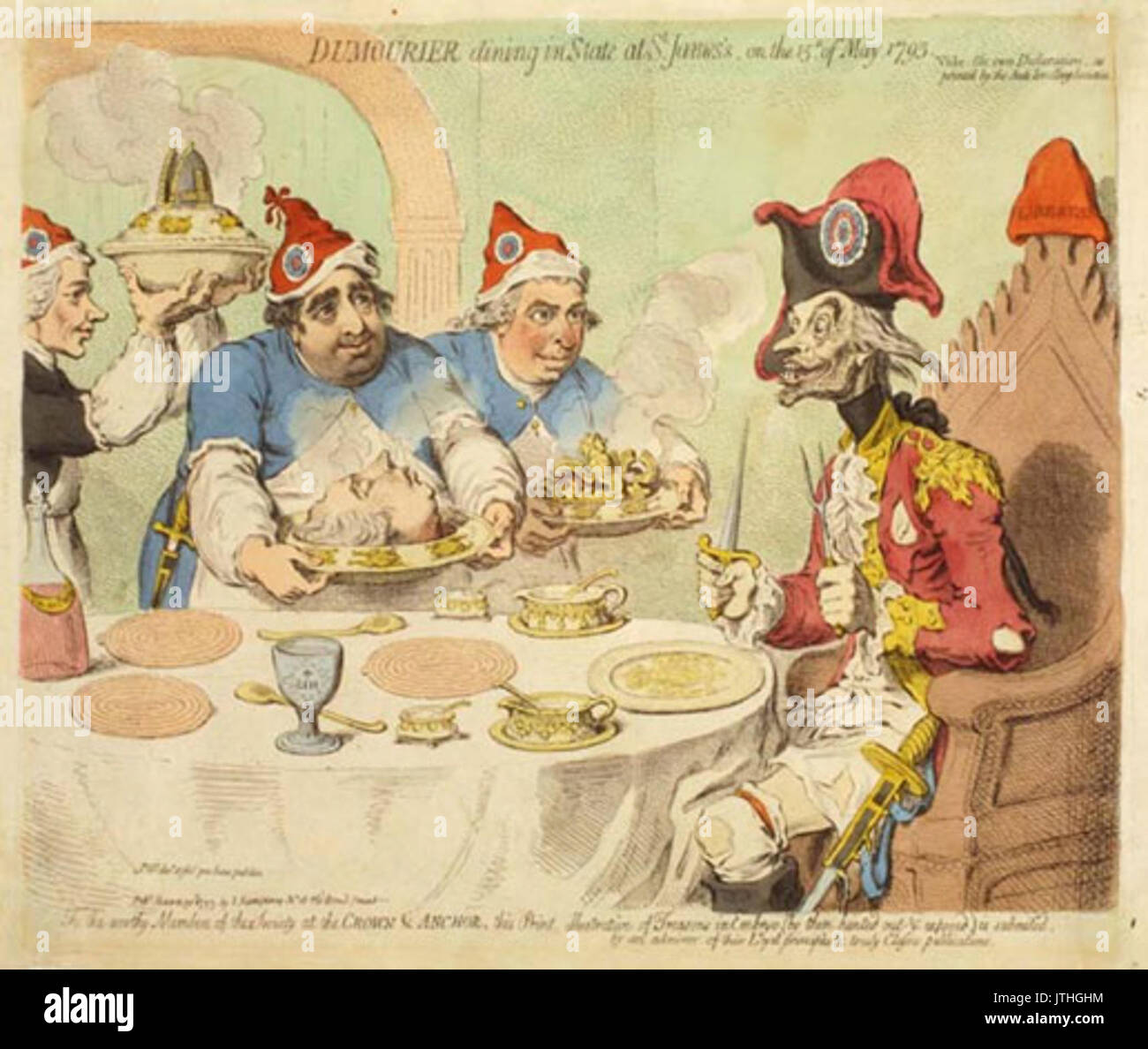 James gillray map hi-res stock photography and images - Alamy