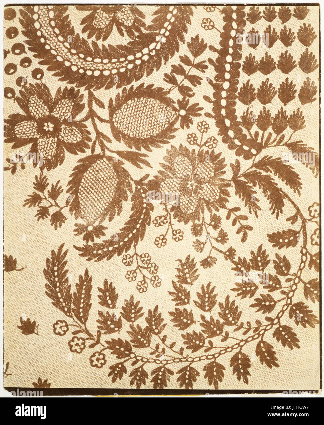 William Henry Fox Talbot Lace Stock Photo - Alamy