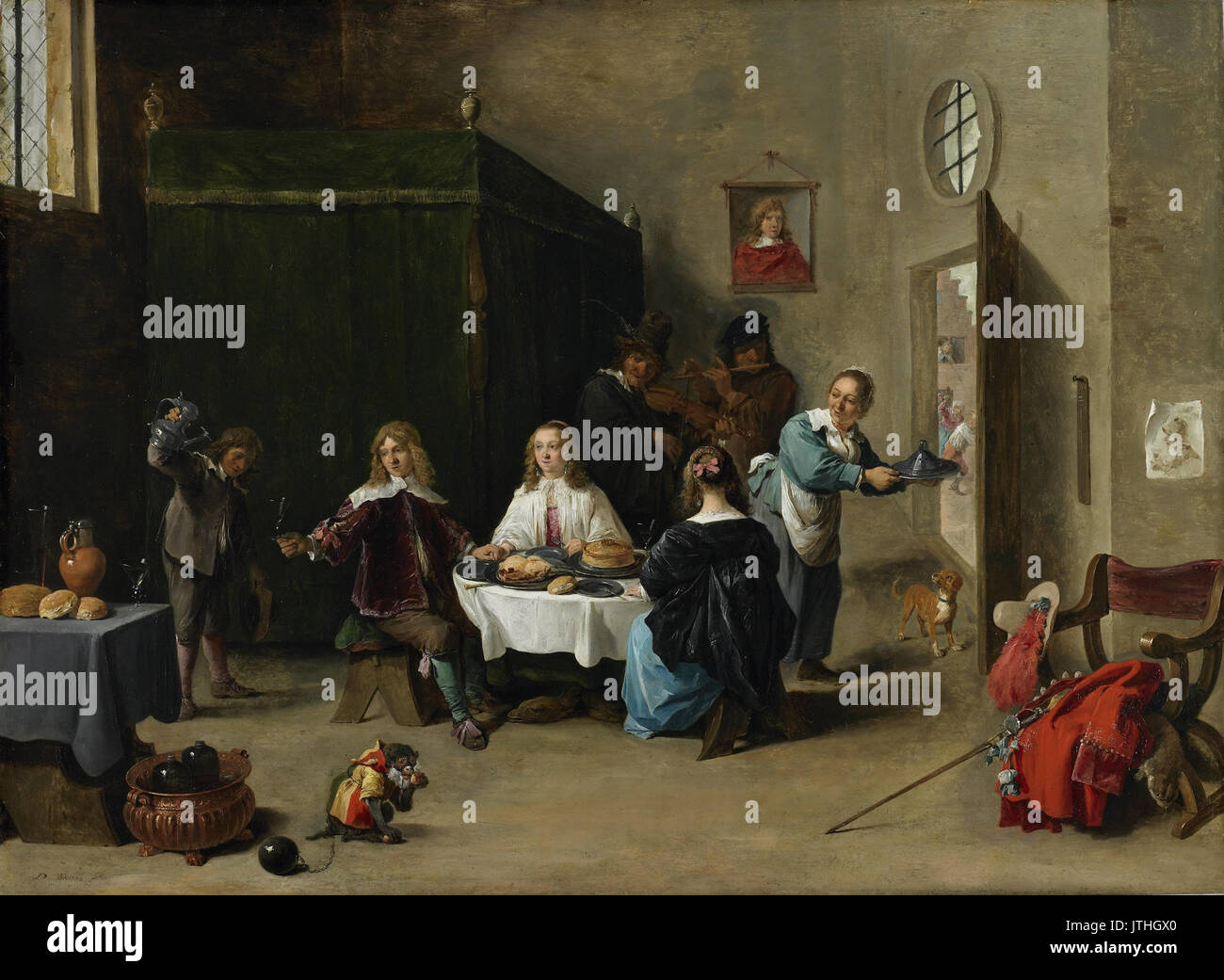 David Teniers II The Prodigal Son (Minneapolis Stock Photo - Alamy