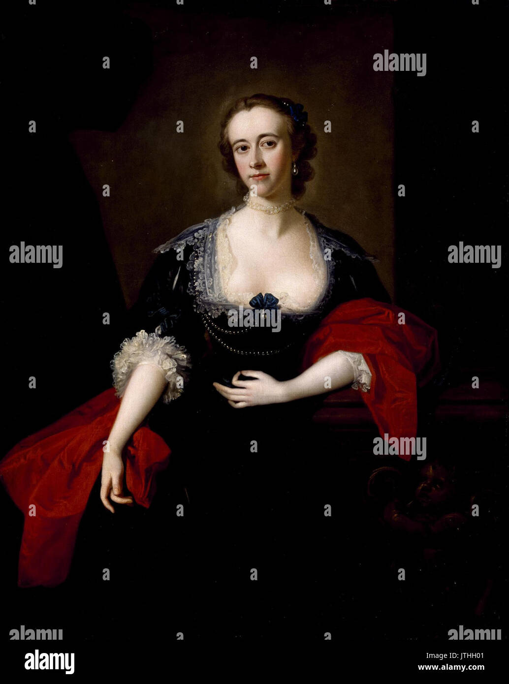 Thomas Hudson Miss Alicia Macartney Stock Photo - Alamy