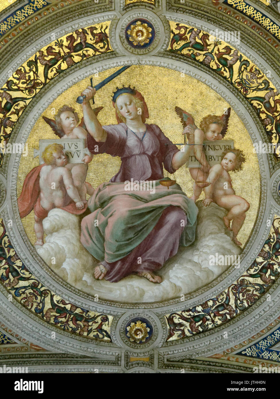 Iustitia hi-res stock photography and images - Alamy