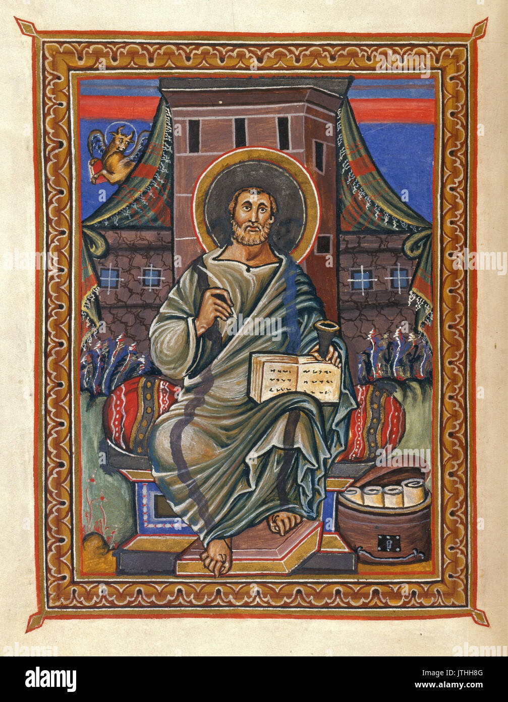 The Evangelist Luke Stock Photo - Alamy