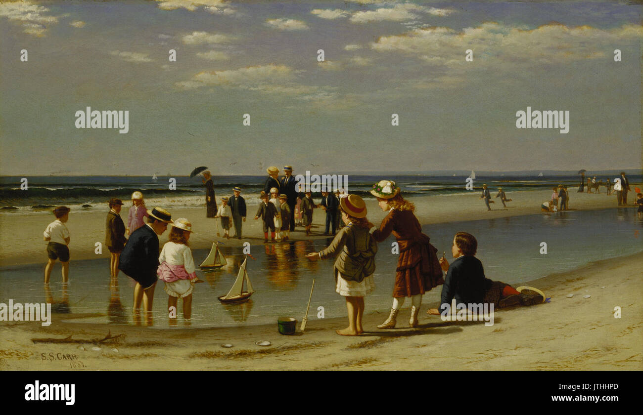 Samuel S. Carr Small Yacht Racing (1881 Stock Photo - Alamy