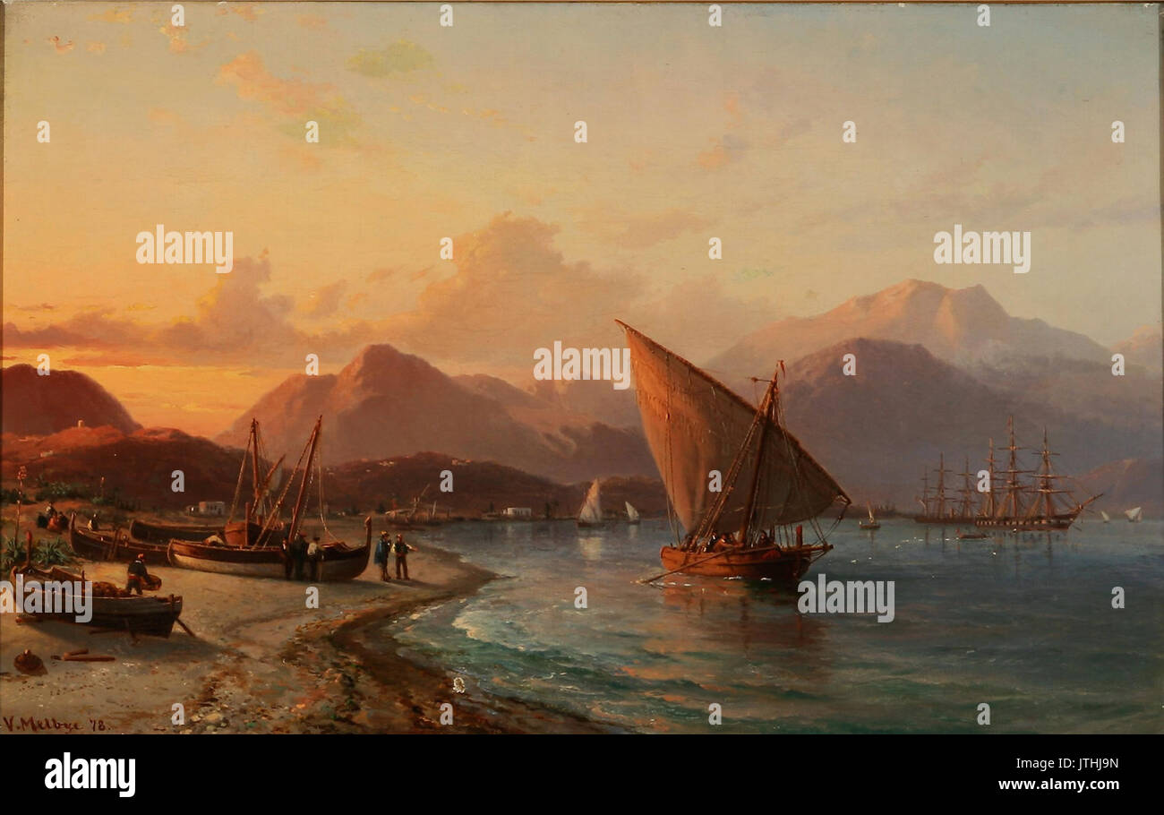 Melbye artwork hi-res stock photography and images - Alamy