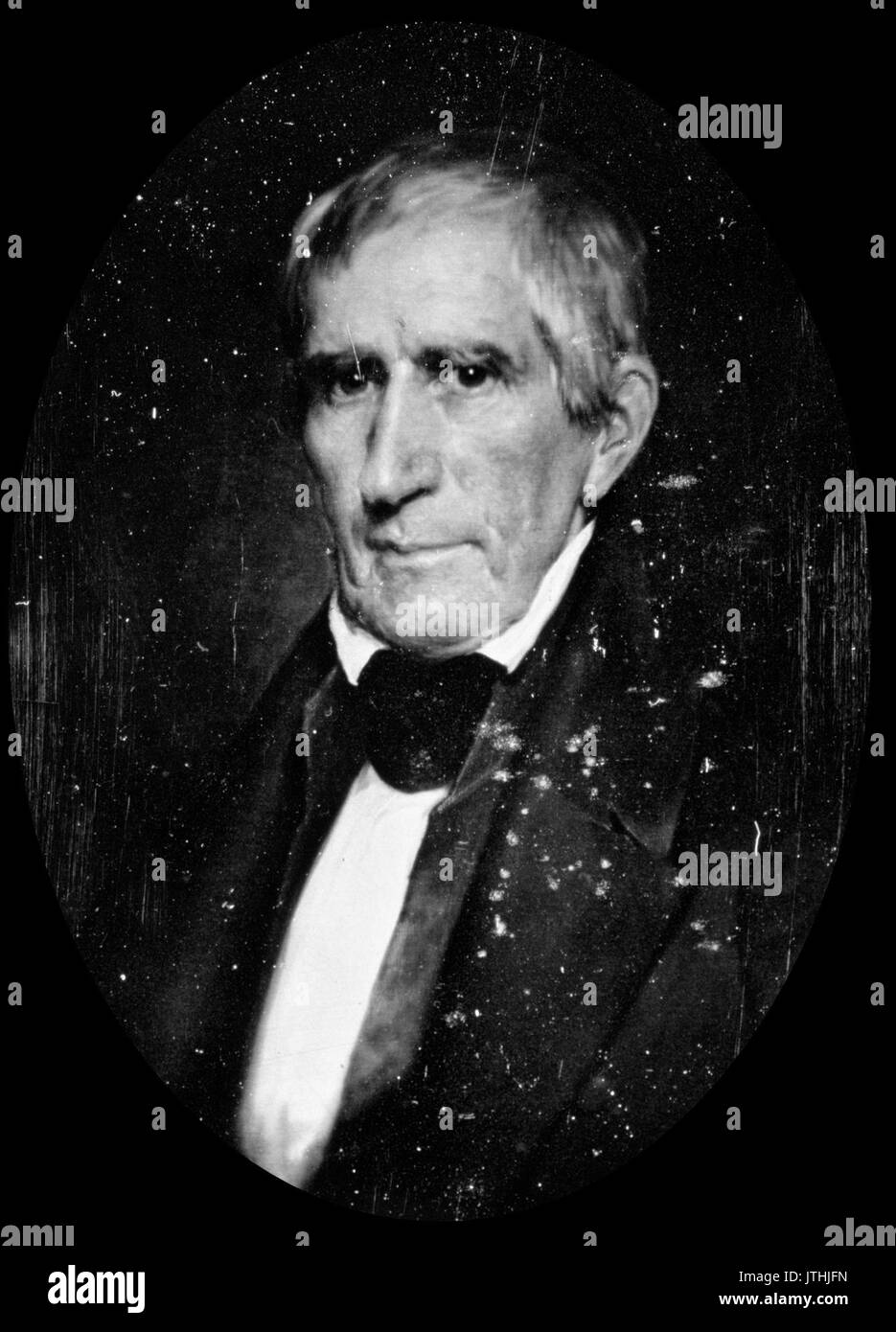 William Henry Harrison daguerreotype Stock Photo - Alamy