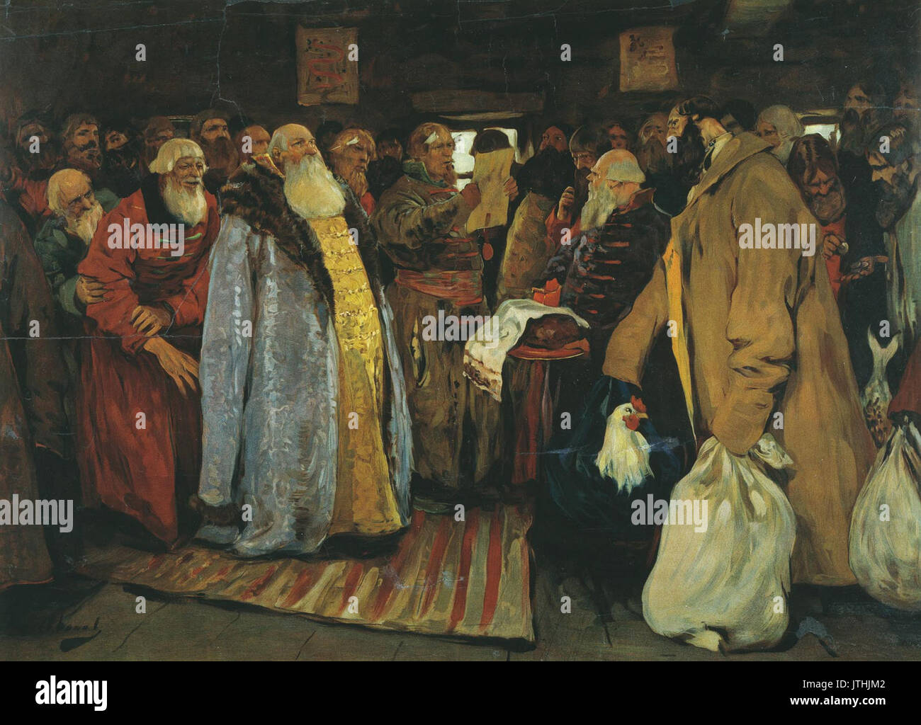 The Voyevoda Arrives to a Provincial Town by Sergei Vasilievich Ivanov ...