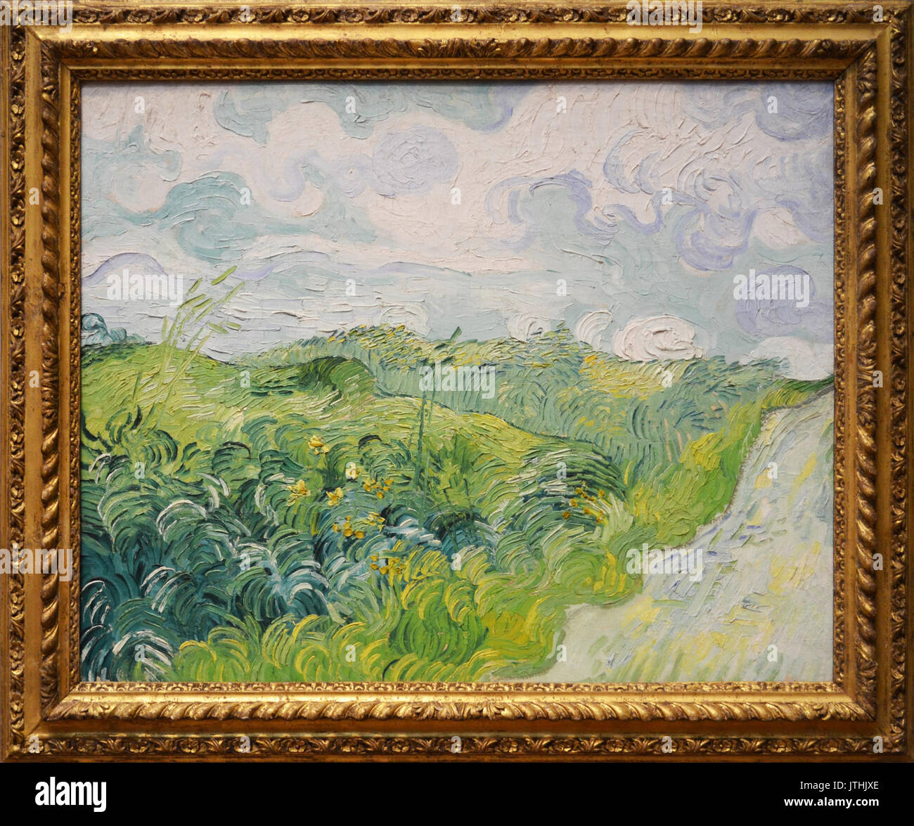 Vincent van Gogh, Green Wheat Fields, Auvers Stock Photo - Alamy