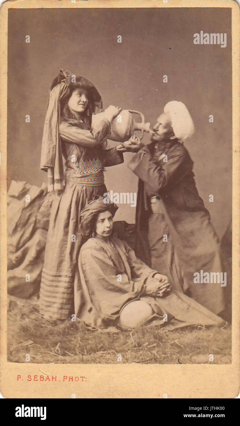 Sebah arabes des les environs de la mecque Stock Photo - Alamy