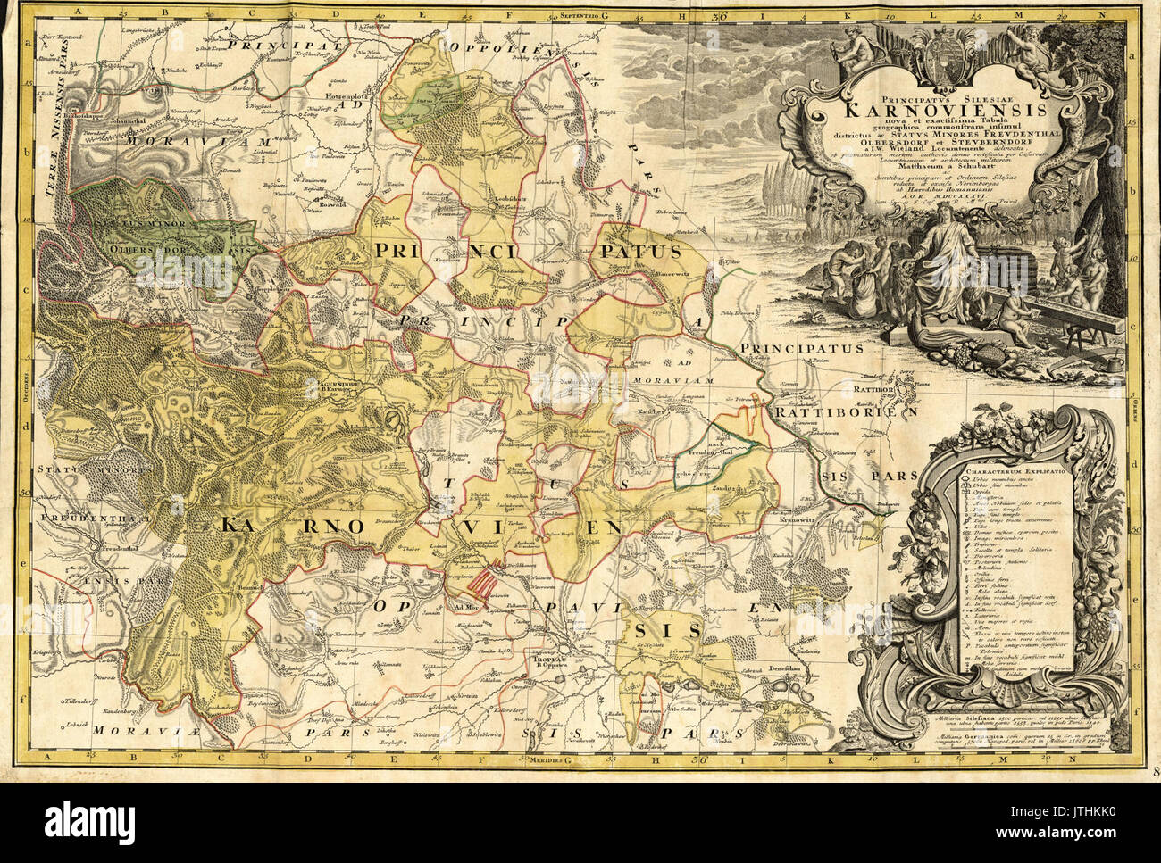 Silesian map hi-res stock photography and images - Alamy