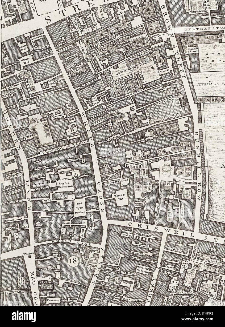 Rocque map hi-res stock photography and images - Alamy