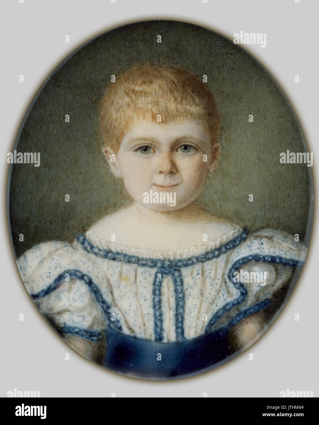 Unknown English Portrait of a Boy Stock Photo - Alamy