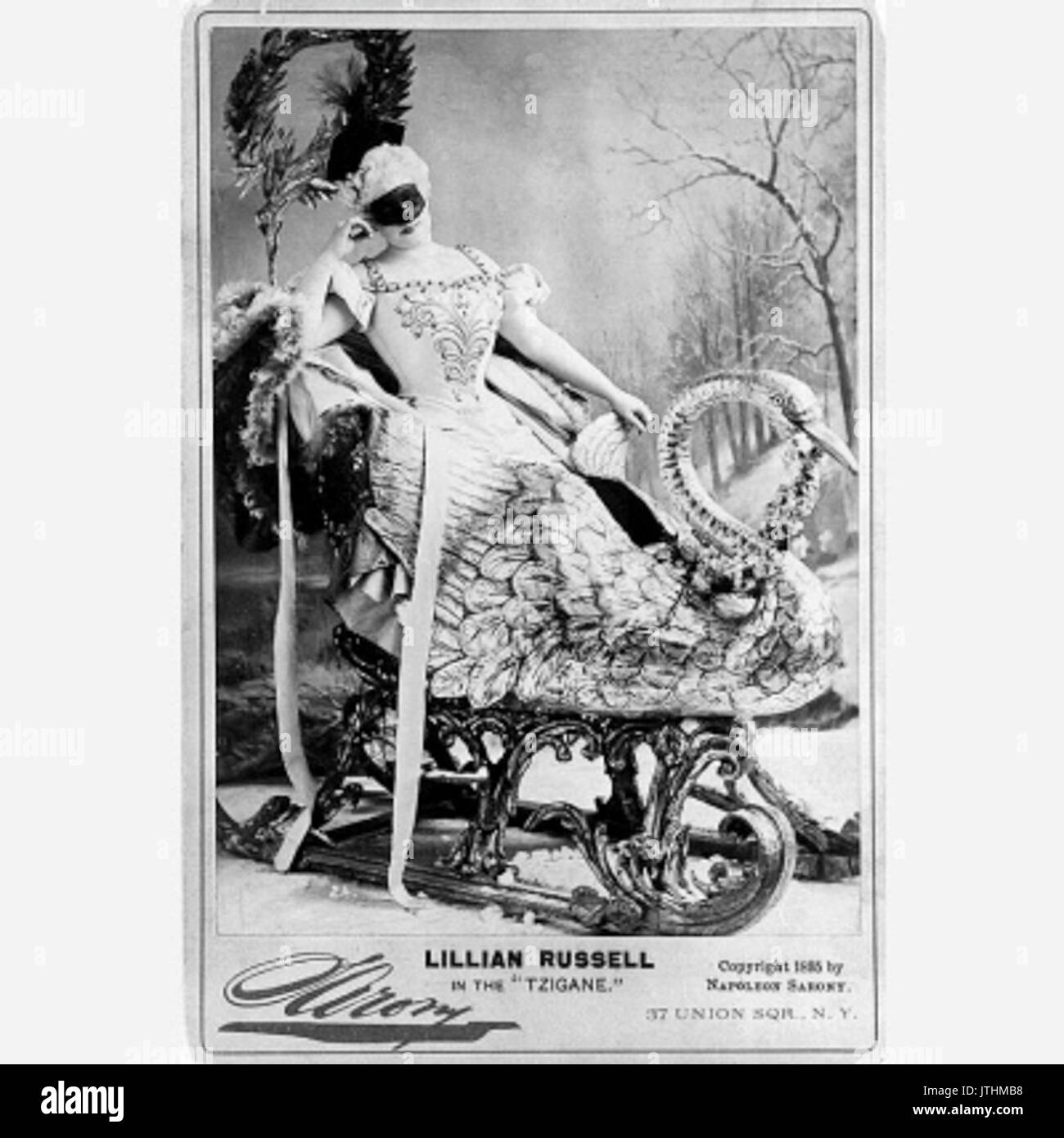 Portrait of lillian russell hi-res stock photography and images - Alamy