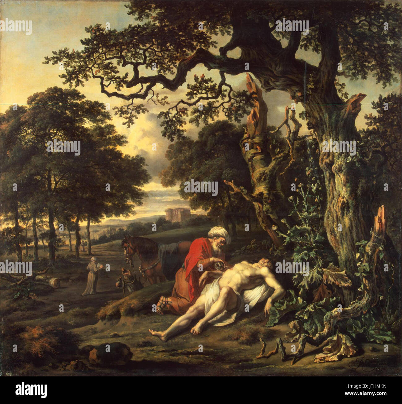 Parable of the good samaritan hi-res stock photography and images - Alamy