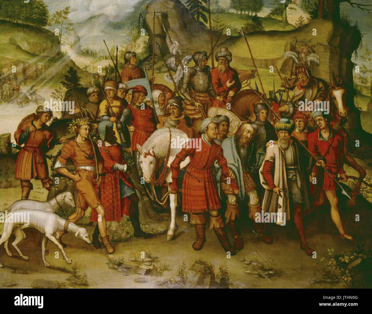 Franz Timmermann Bekehrung des Paulus Stock Photo - Alamy