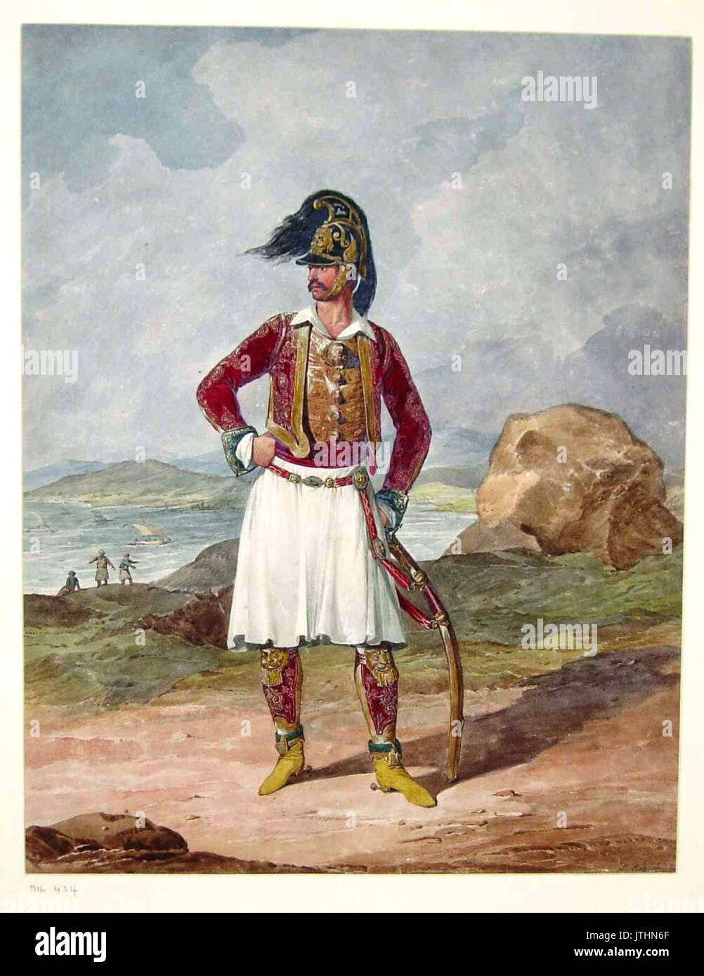 Richard Church Greek Light Infantry of the Duke of York 1813 by Denis ...