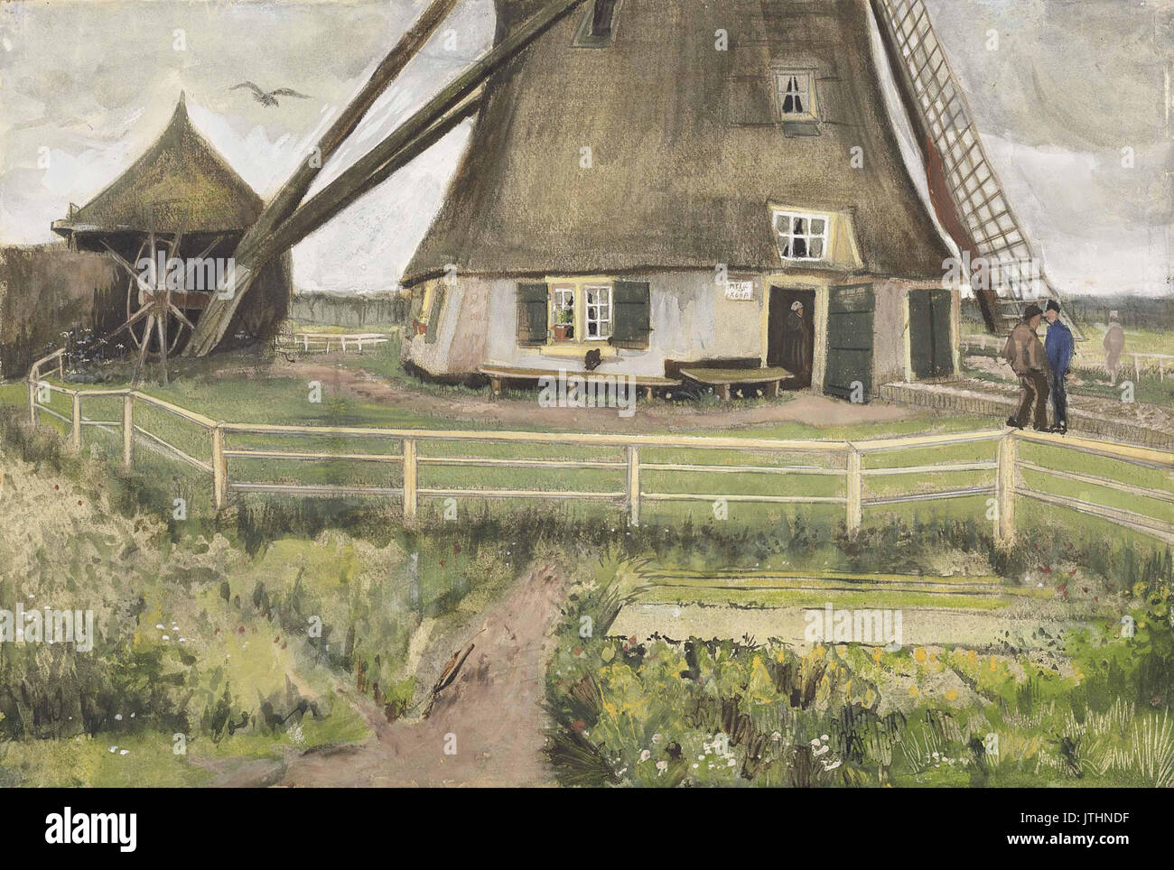 Vincent van Gogh The 'Laakmolen' near The Hague (The Windmill) F 884 JH ...