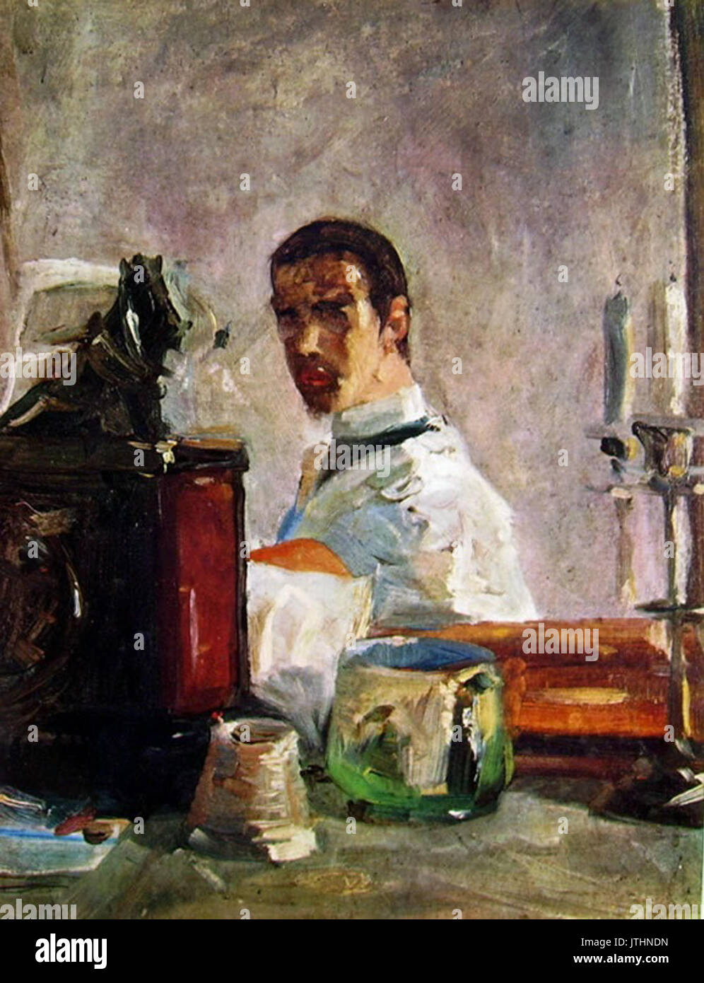 Toulouse Lautrec, Selfportrait Stock Photo - Alamy