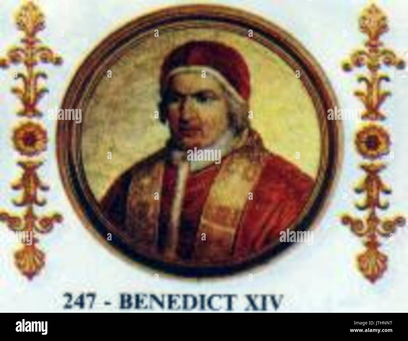 Papa Benedictus XIV Stock Photo - Alamy