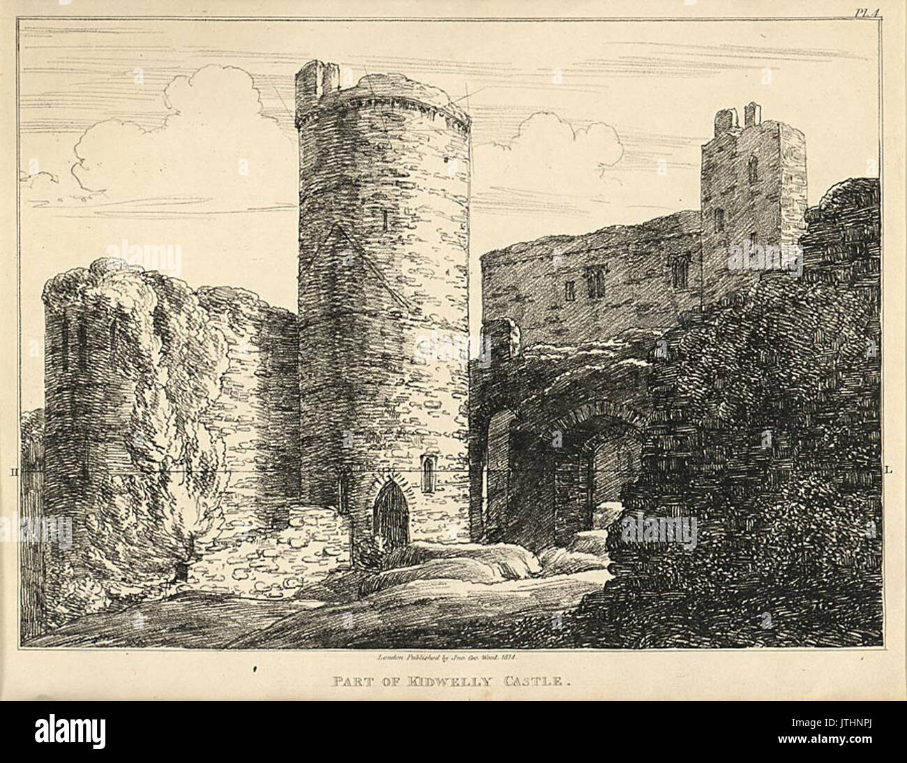 Castles of wales kidwelly castle hi-res stock photography and images ...