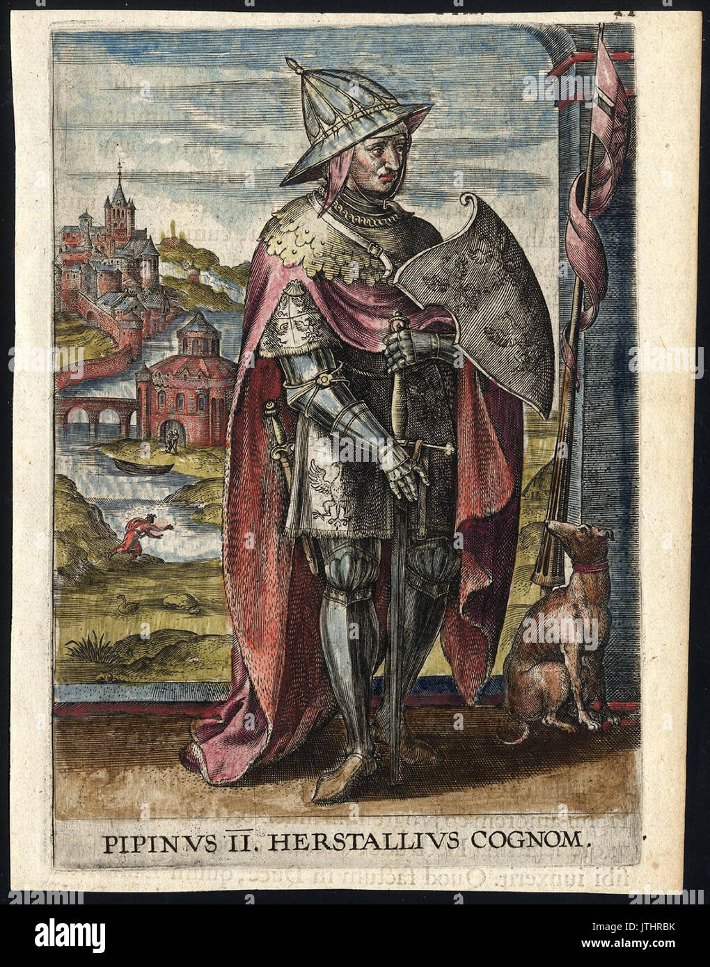 Pepin II of Herstal Brabant Stock Photo - Alamy