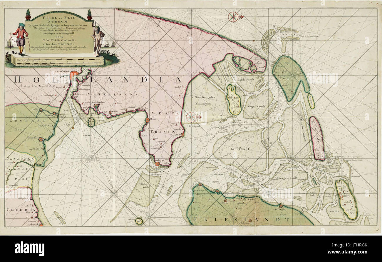 Zuiderzee map hi-res stock photography and images - Alamy