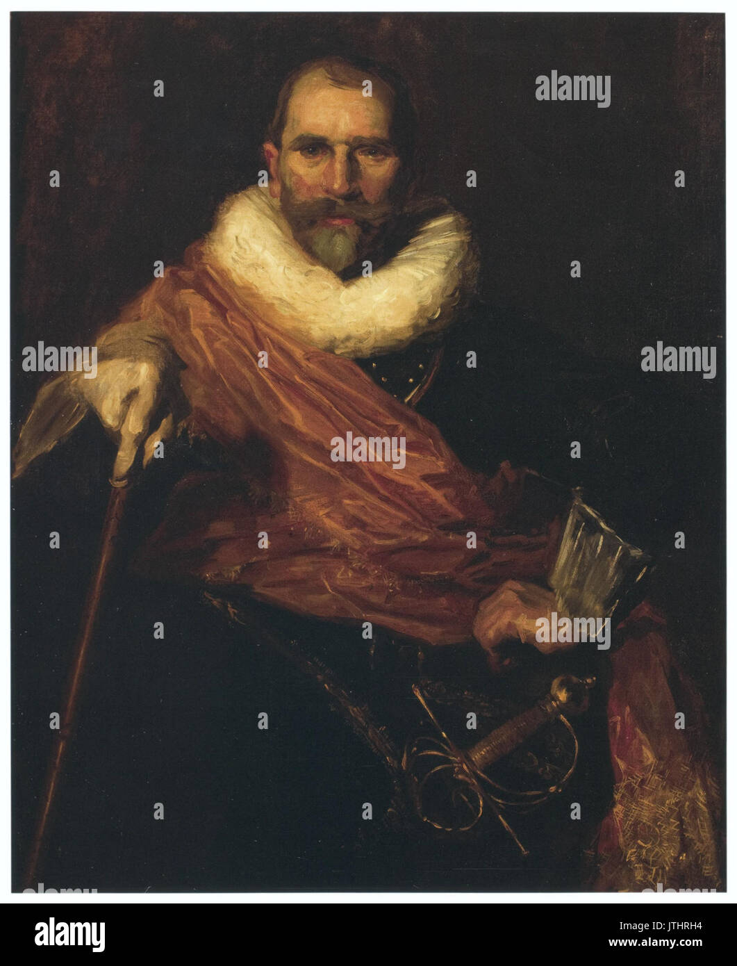 William Merrit Chase self portrait dressed as Johan Claesz Loo by Frans ...