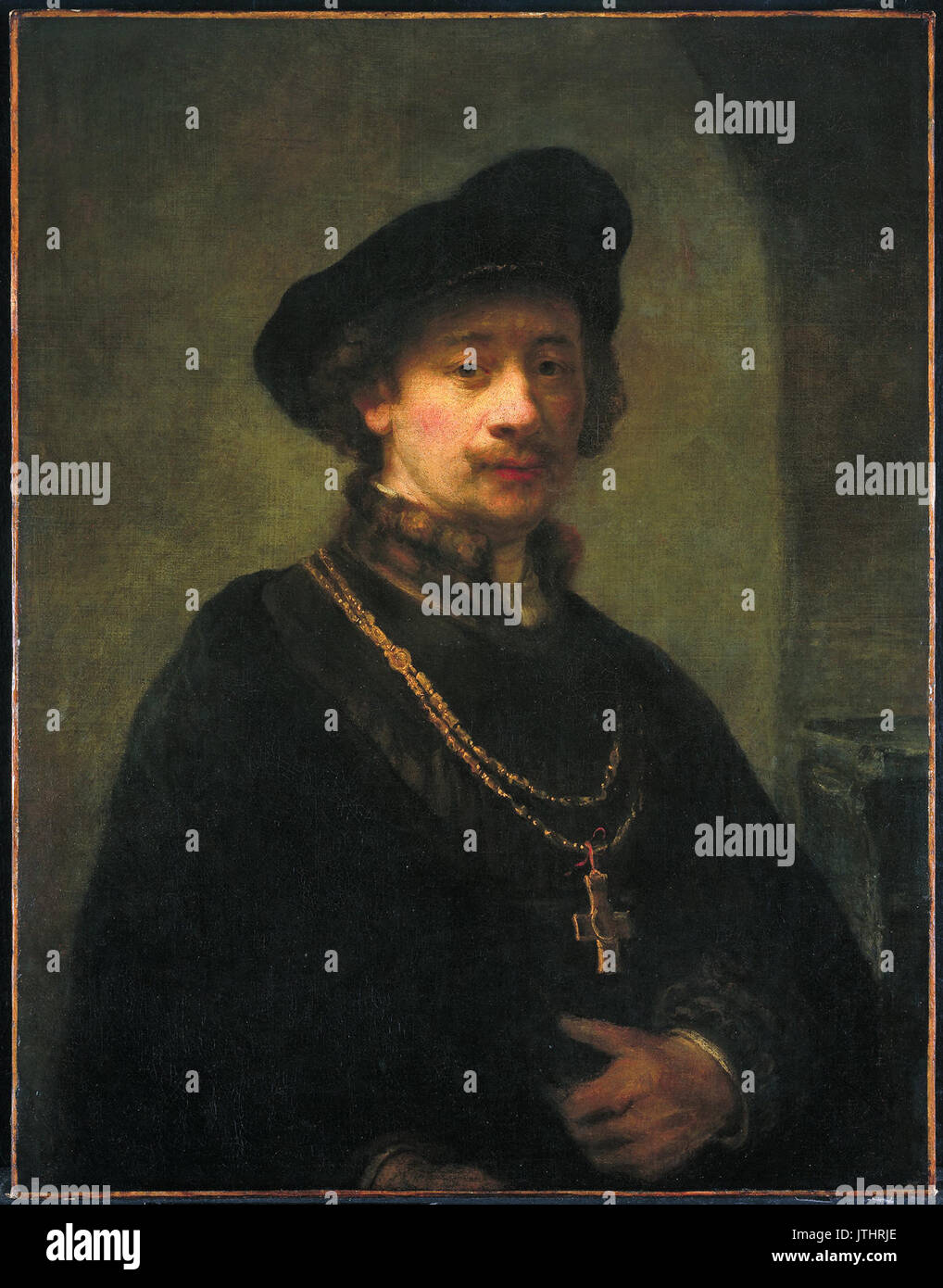 Self portrait with chain hi-res stock photography and images - Alamy