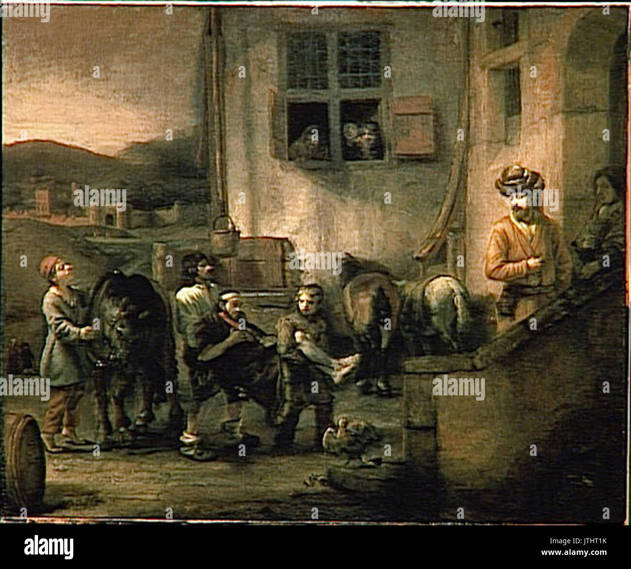 Rembrandt The Good Samaritan Louvre Stock Photo - Alamy