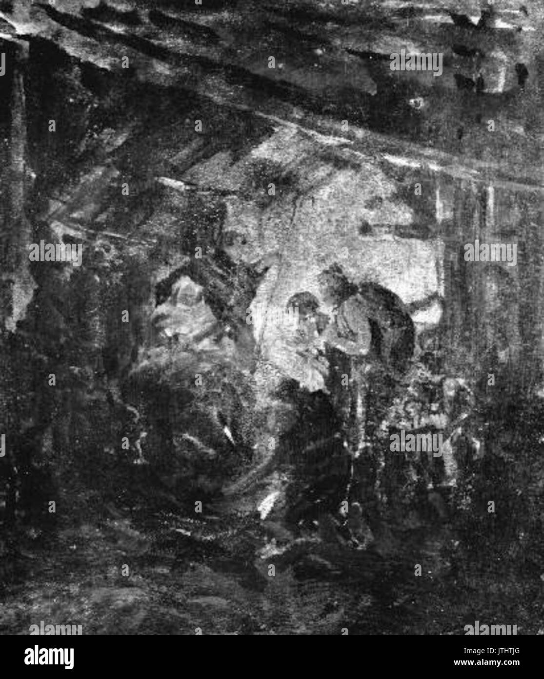 Vaclav Brozik 5. 3. 1851 15. 4. 1901 Skica k obrazu Narozeni Pane Stock ...