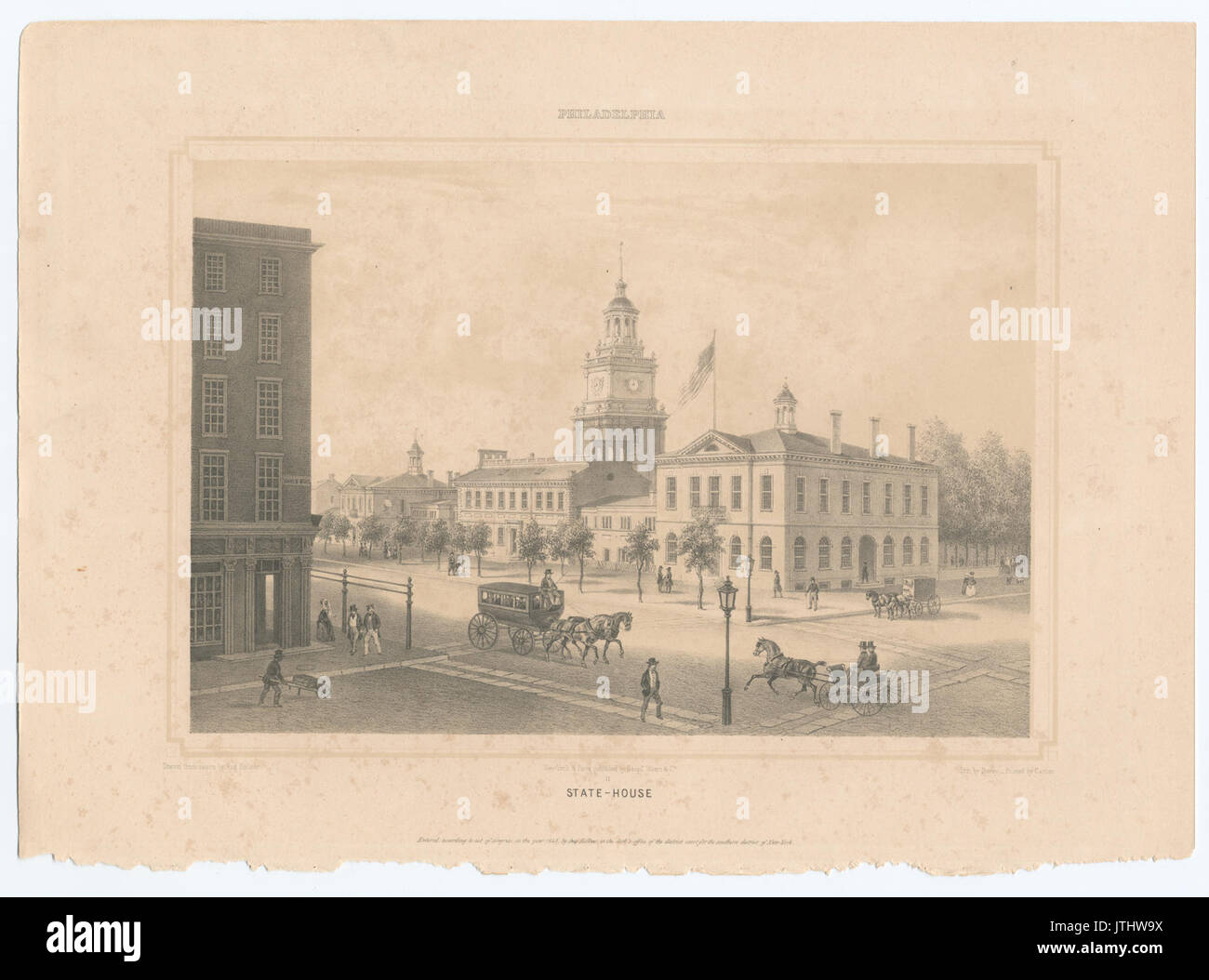 Philadelphia state house hi-res stock photography and images - Alamy