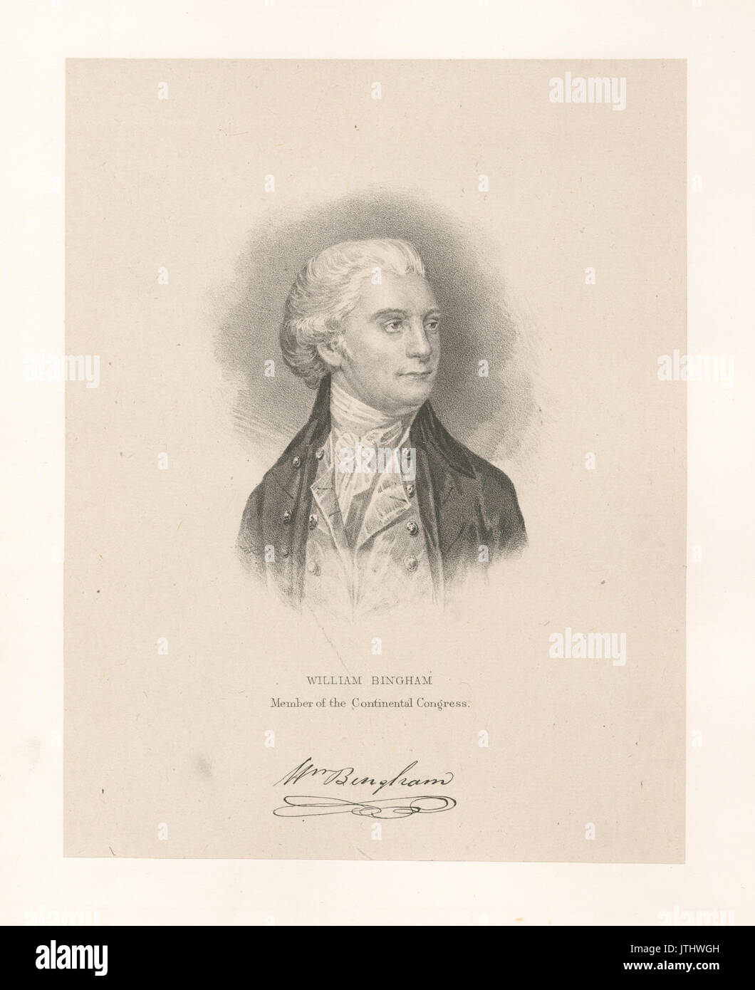 William Bingham (NYPL Hades 269137 EM3072 Stock Photo - Alamy