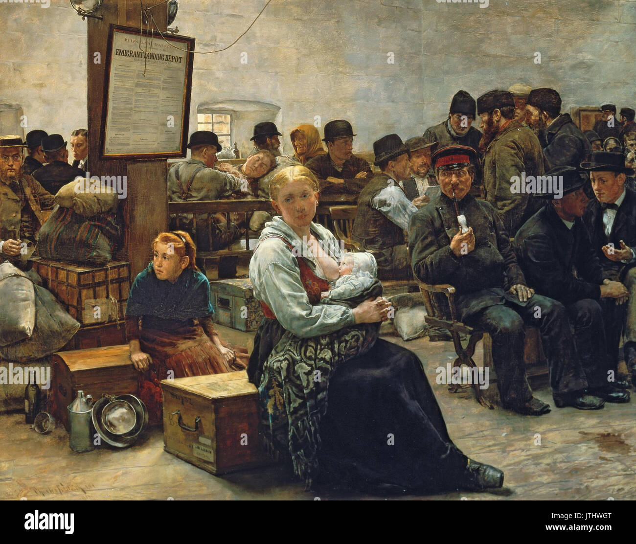 Charles Friederic Ulrich in the land of promise Stock Photo - Alamy