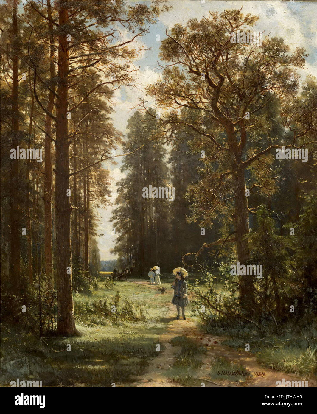 The Path in the Forest (Shishkin Stock Photo - Alamy