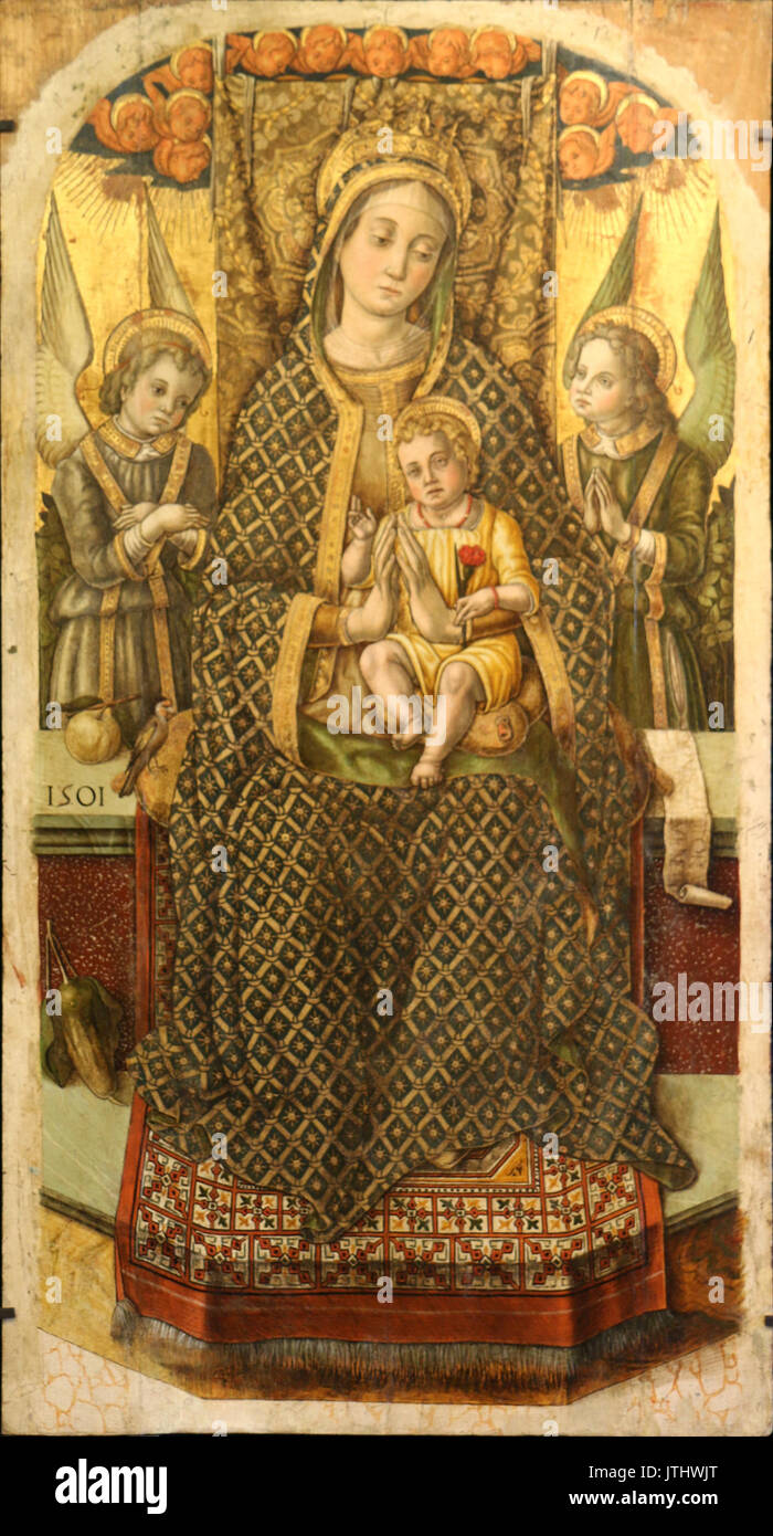 Vittorio Crivelli Vierge et enfant Stock Photo - Alamy