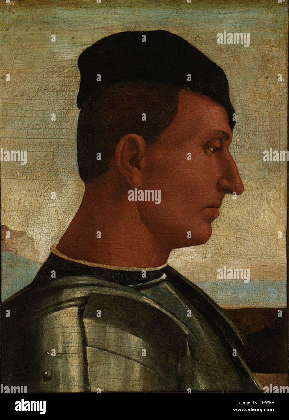 This portrait, *Ritratto di Camillo Vitelli*, by Luca Signorelli ...