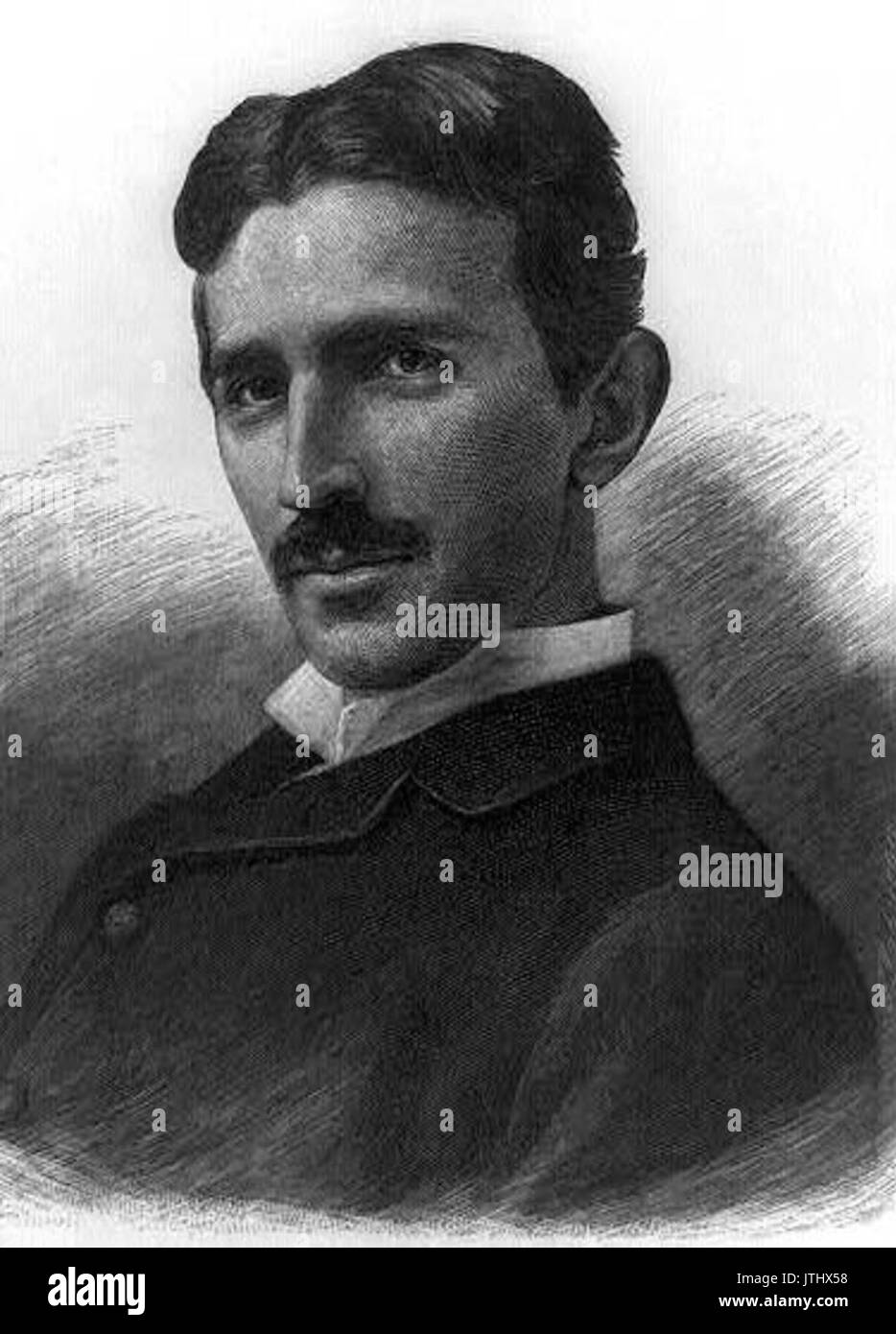 Nikola tesla illustration Black and White Stock Photos & Images - Alamy