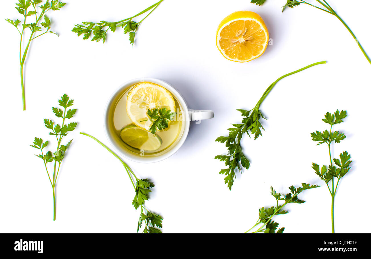 Parsley mint Cut Out Stock Images & Pictures - Alamy